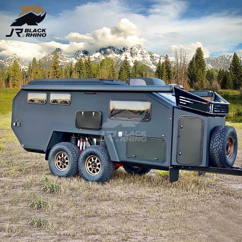 Alibaba.com: Russian Outdoor Caravan House on Wheels, Small Trailer RV ...