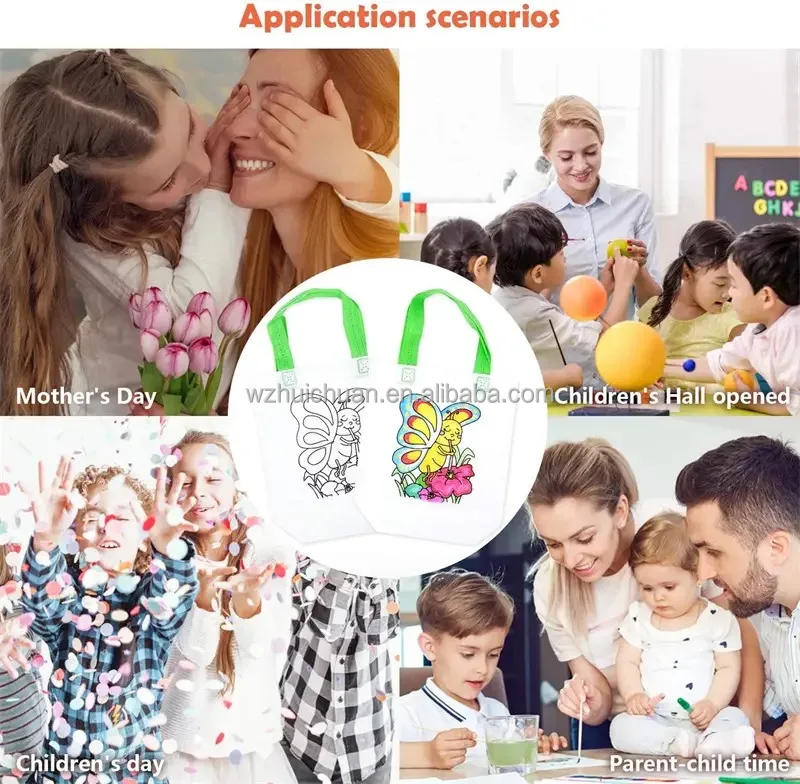 Coloring Bags for Kids Easy Paint Reusable by Number Kits DIY Art ...