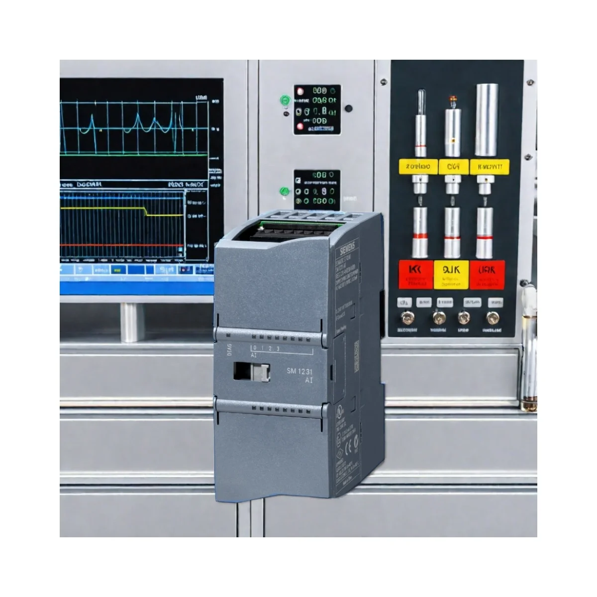 Original Siemens S7 1200 PLC SIMATIC S7-1200 Analog input module SM ...