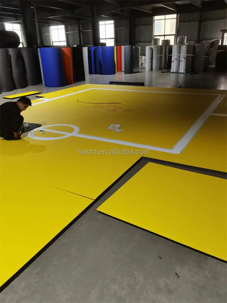 Waterproof Tatami Mats 3cm Thickness Cheerleading Roll Out Mat Bjj With ...