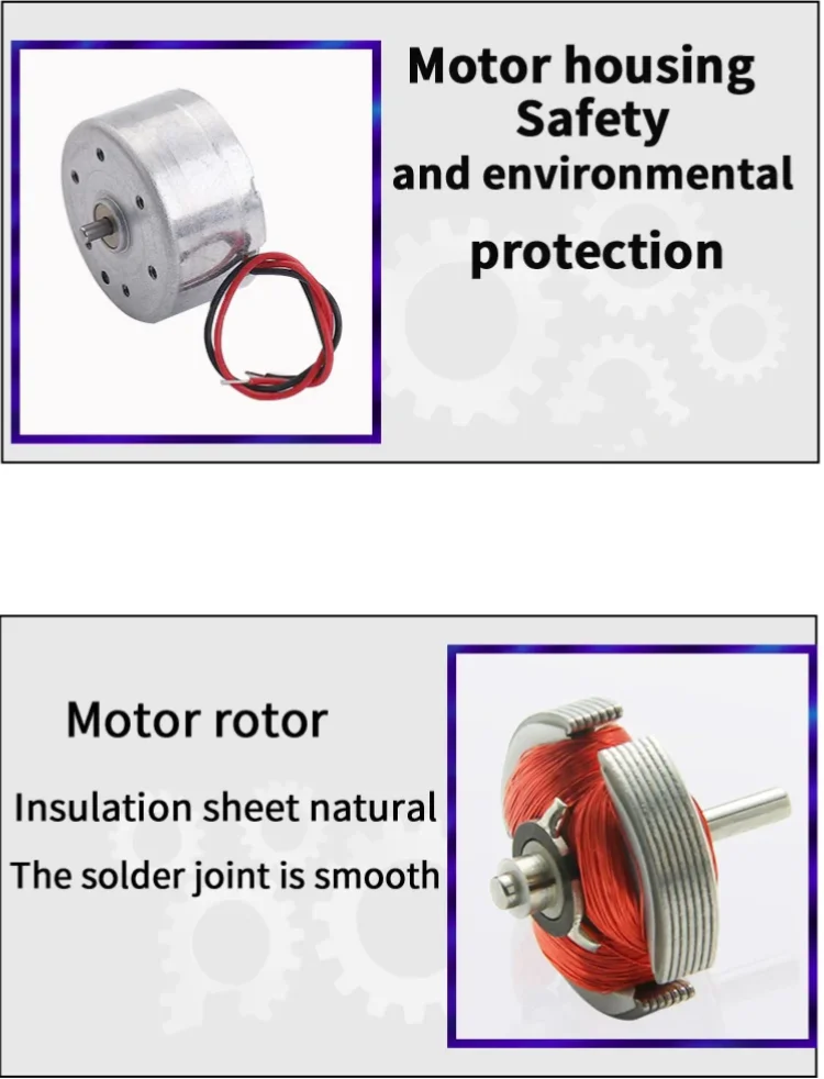 2.6V Mini Electric Motor - High Performance & Reliability