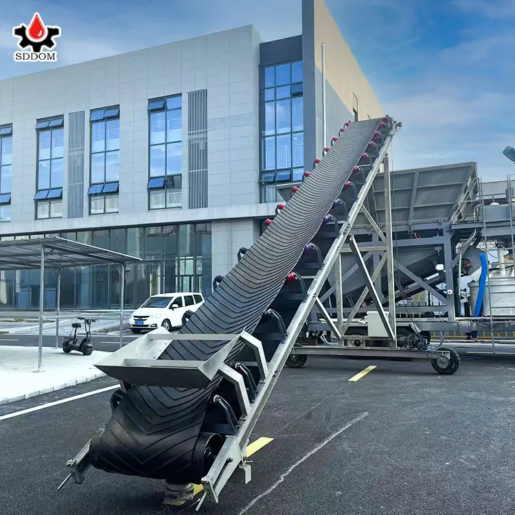 Sddom Aggregate Mineral Stone Sand Gravel Transportation Machine Fixed ...