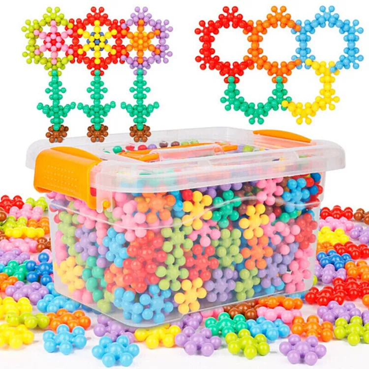 Diy Building Blocks Toys Educational Assembled Building Block for Kids ...