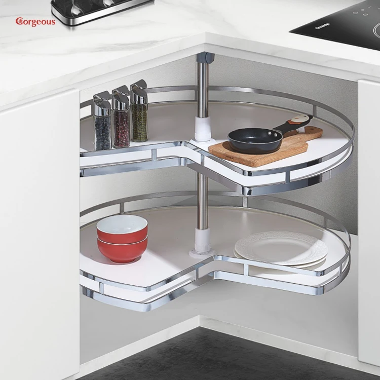 Optimize Kitchen Storage with 360 Degree Base Units System