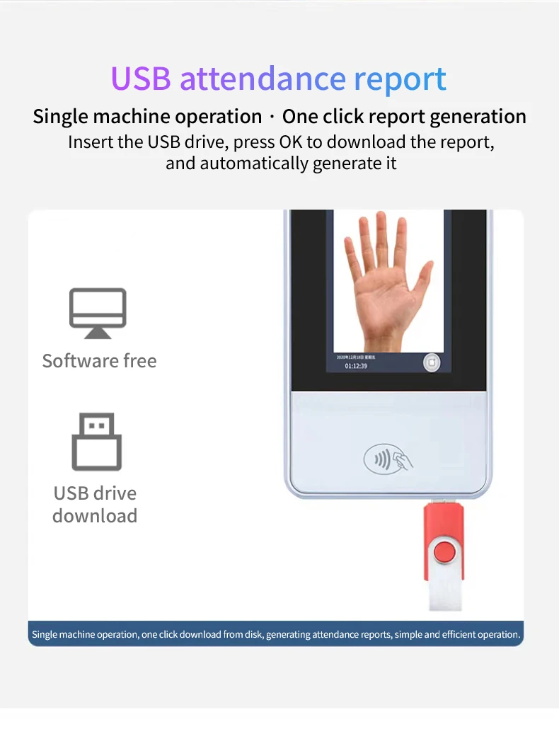 High Quality Attendance Biometric Access Control System