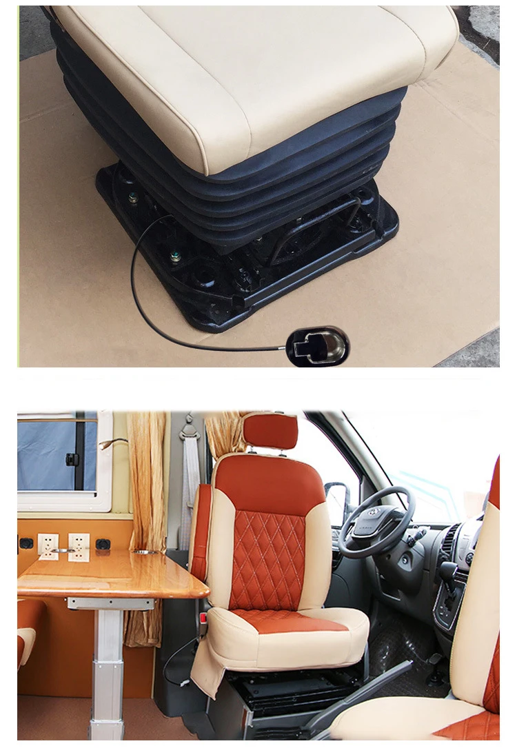 360° Rotating RV Seat - Adjustable Swivel Base