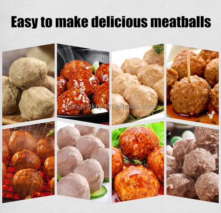 Manual Kibbeh Express 9 Holes Home Meatball Maker Beef Meat Ball ...