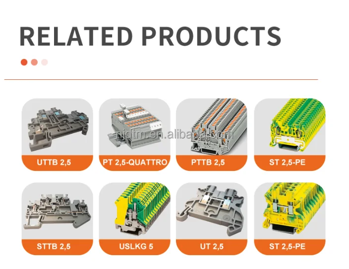 3030271 Original Phoenix Contact FBS 10-6 Center Fixed Bridge for Din ...