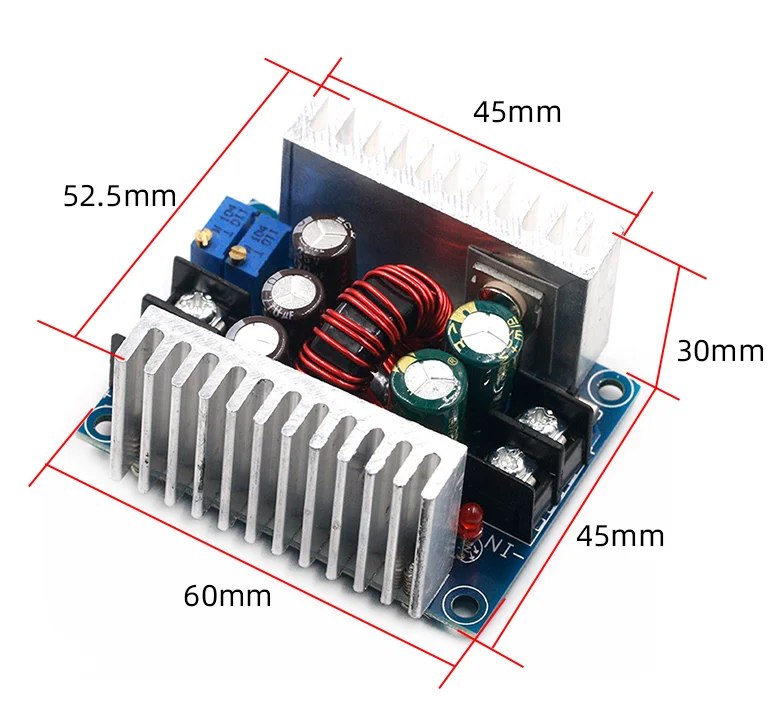 300W 20A DC DC Buck Converter - Constant Voltage & Current