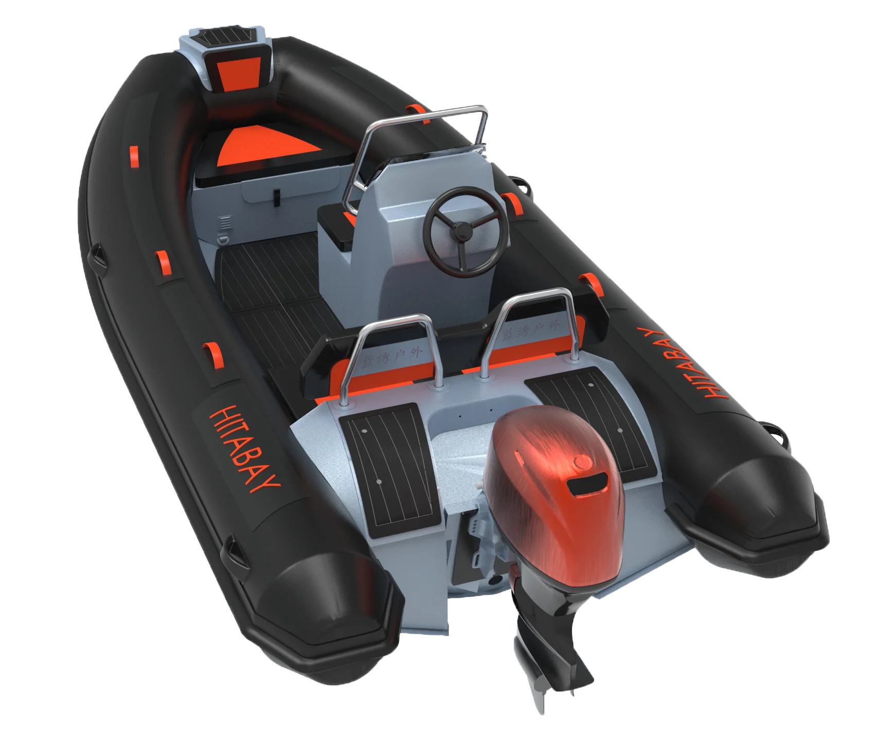 Rigid Inflatable Boat Rib Aluminum Fiberglass with Cabin| Alibaba.com