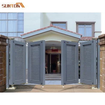 Modern Driveway Entry Sliding Foldable Gates And Fences Kit Designs ...