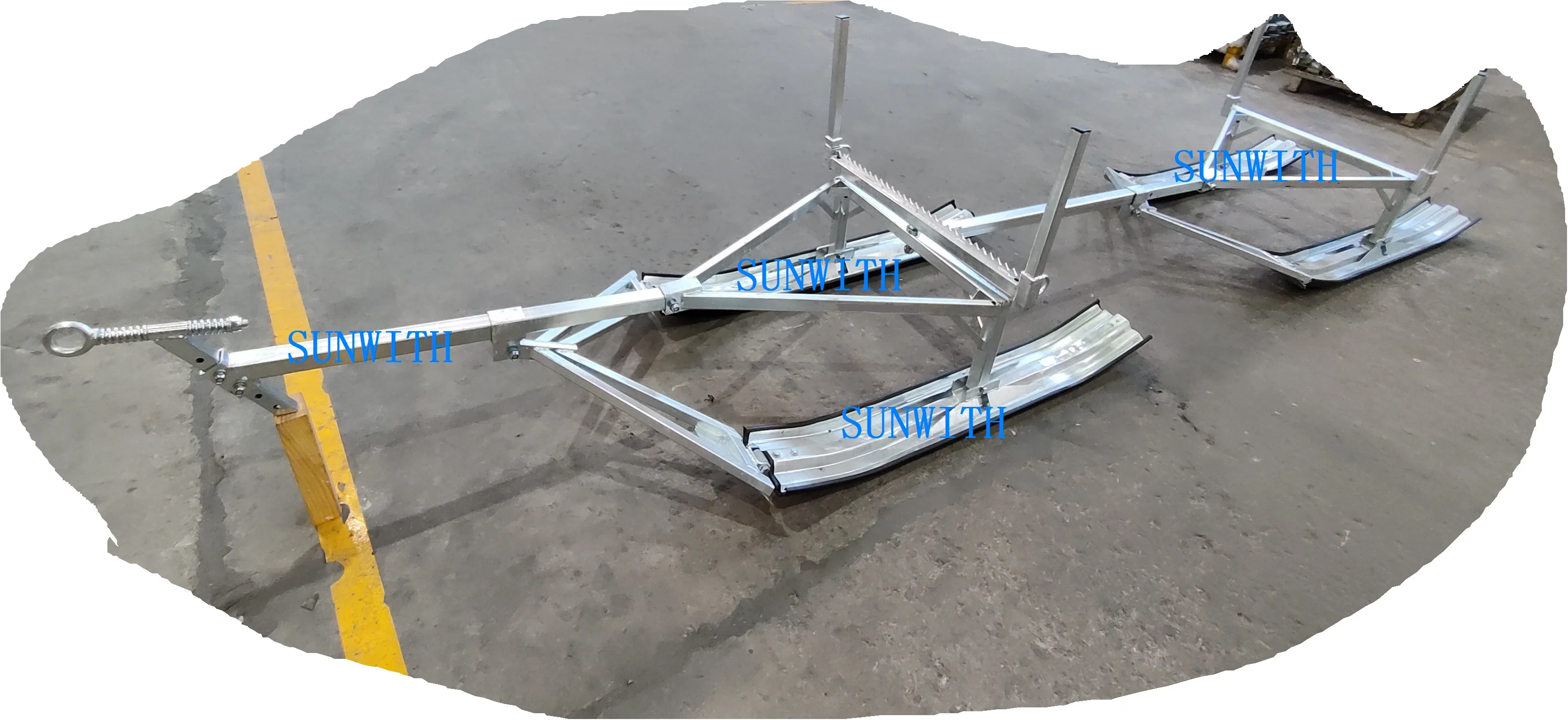 Professional Log Sled - Snow Log Sled for Forest Use