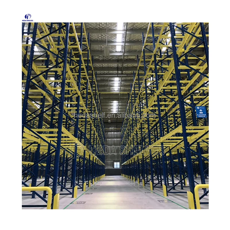 Warehouse Pallet Rack Shelving Structural Steel Pallet Rack Industrial ...