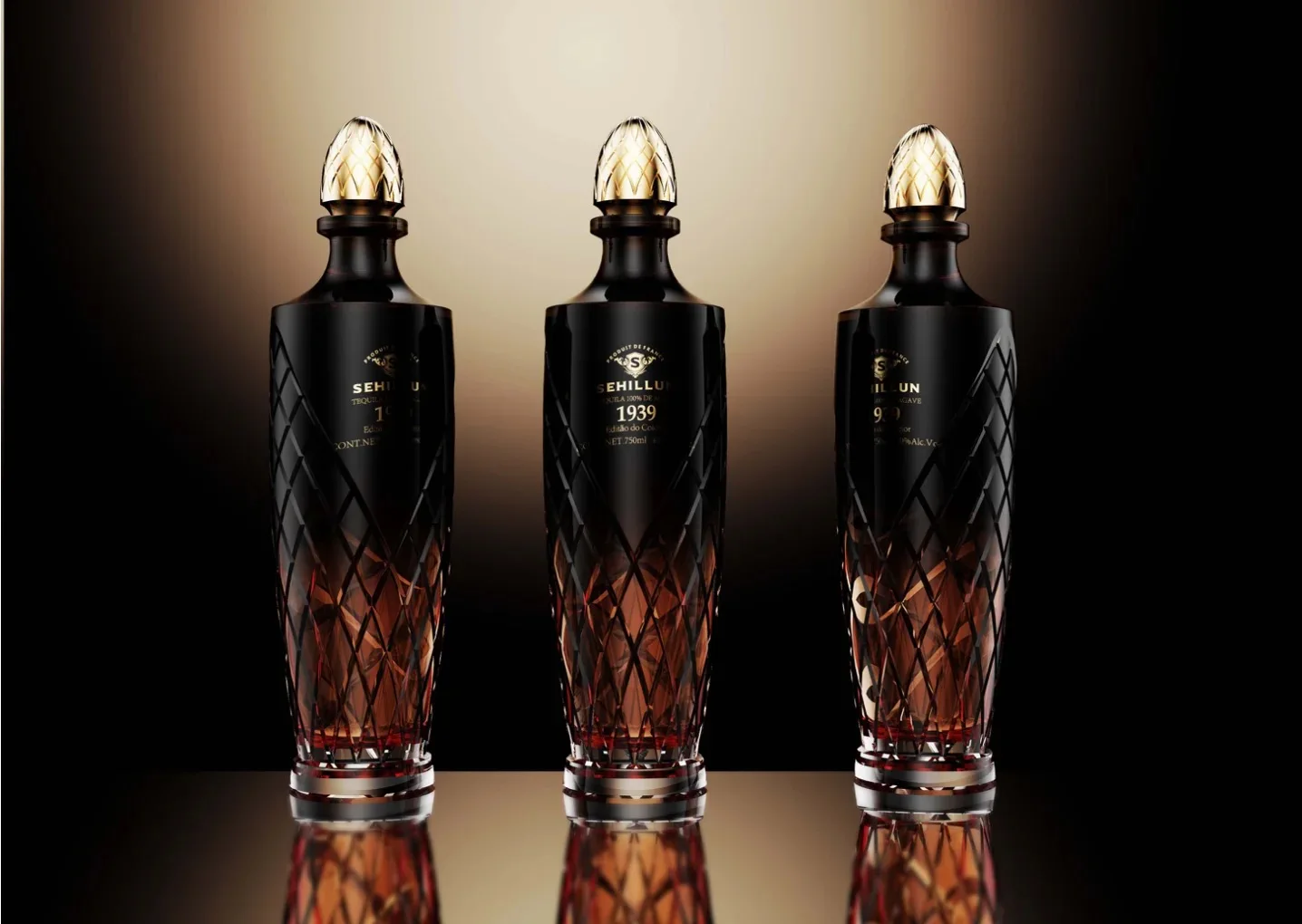 Glass Bottles Spirit Liquor Bottle Tequila Whiskey Brandy Vodka RUM JIN ...