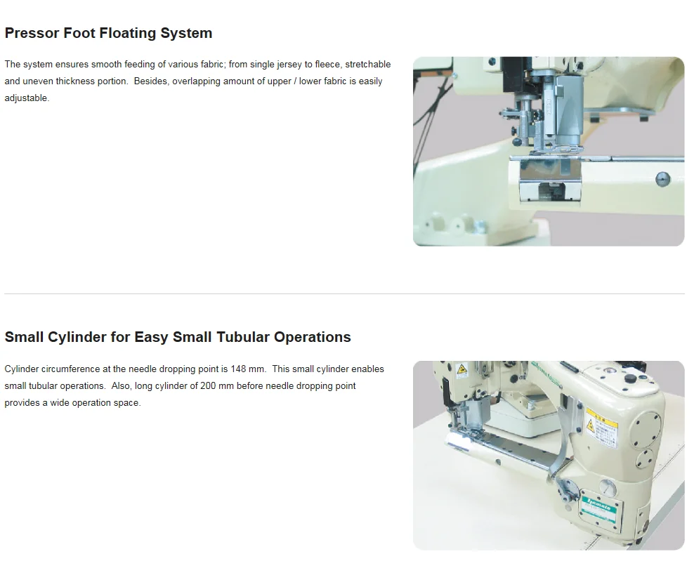 Good Condition Yamato FD-62G Series 4 Needle 6 Thread Flat Steamer Feed-off-the-Arm Sewing ...