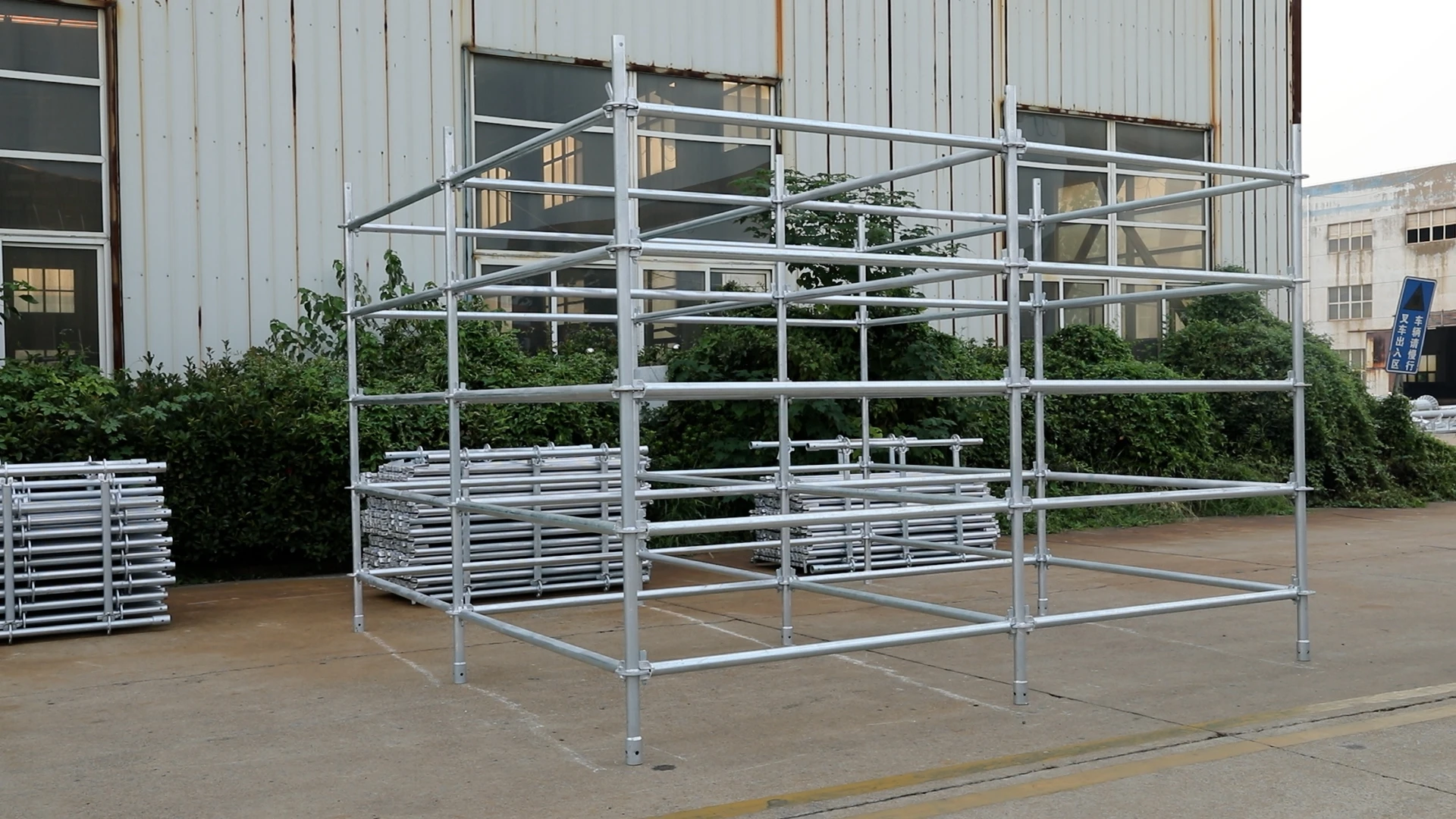 Hotsale H Frame Steel Building Scaffolding Turnbuckle Scaffold For ...