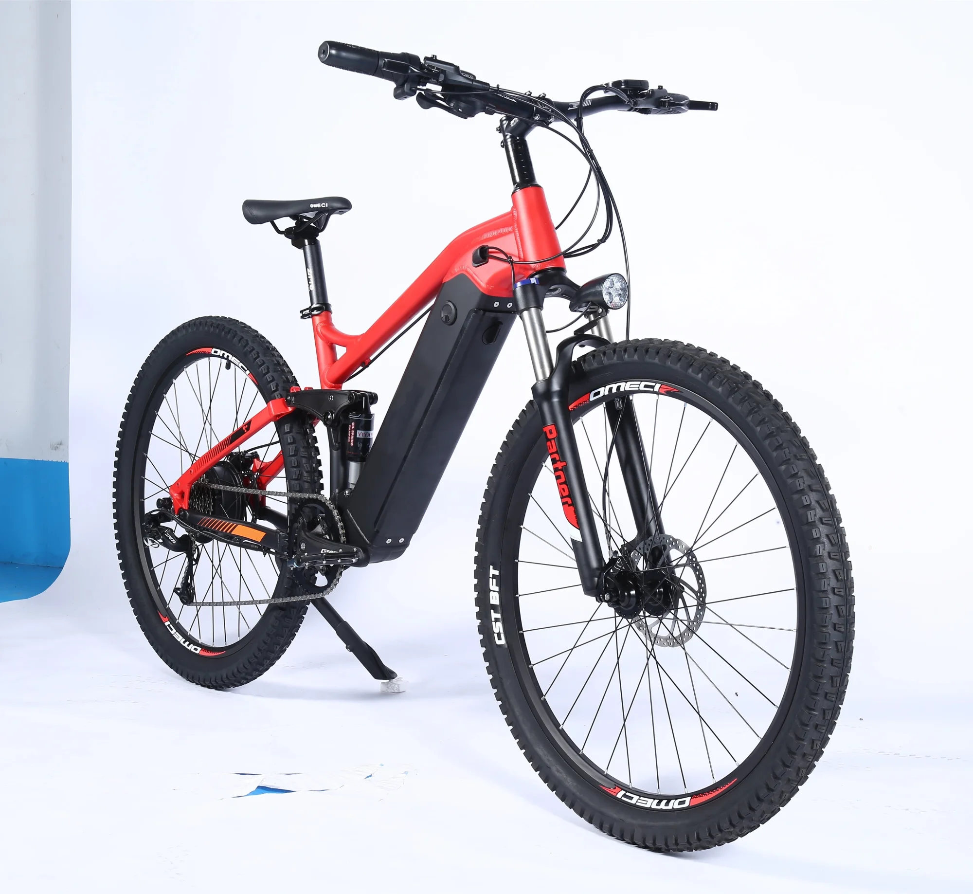 Mountain Ebike 27.5 Inch Full Suspension Electric Bicycle 48v 500w ...