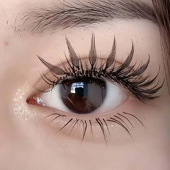 Flake Lashes Comic Tower Tip Eyelashes 8-15mm Comic Wing Lashes New ...