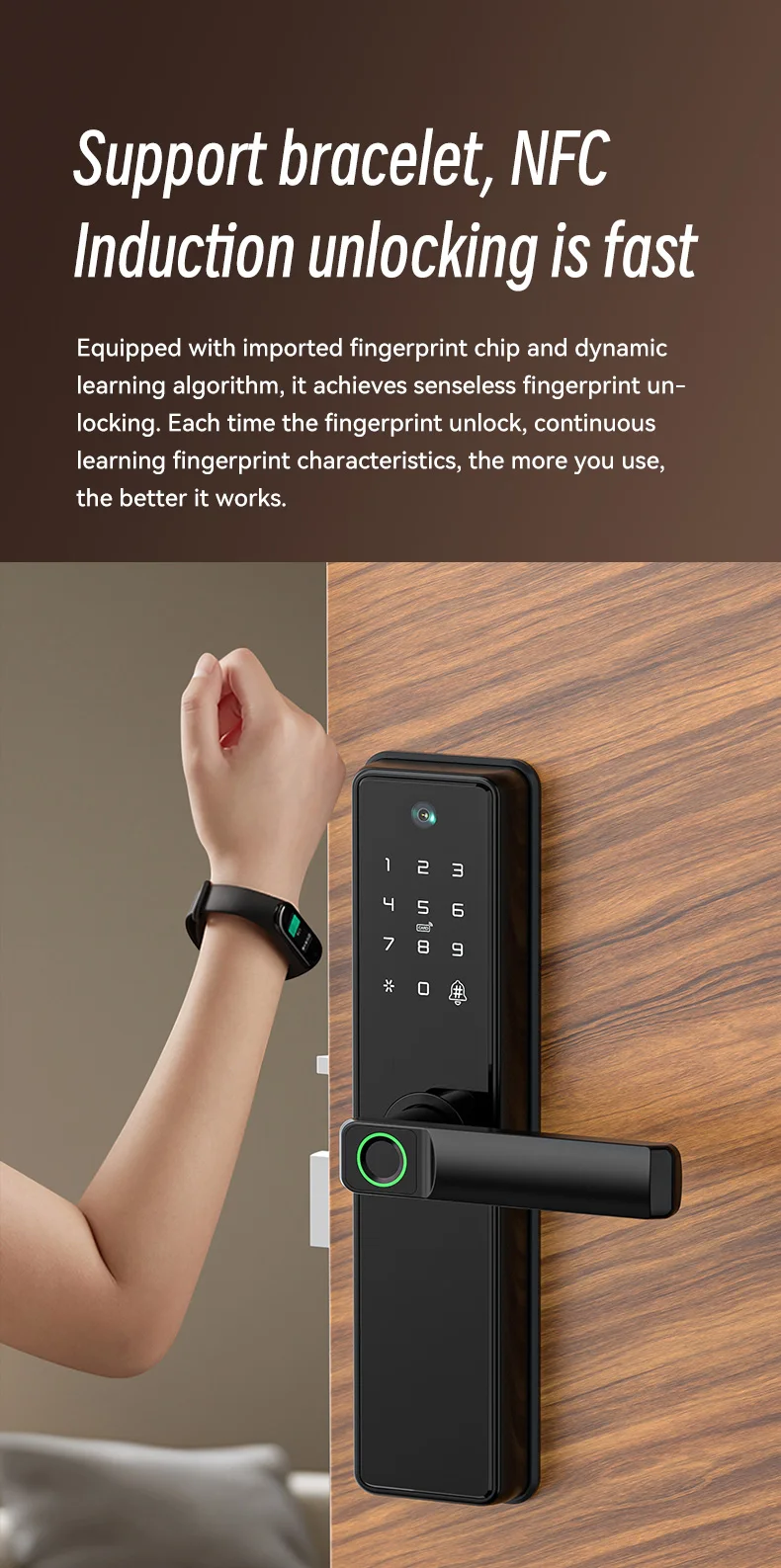 Volibel Smart Door Lock - Biometric Security & Convenience