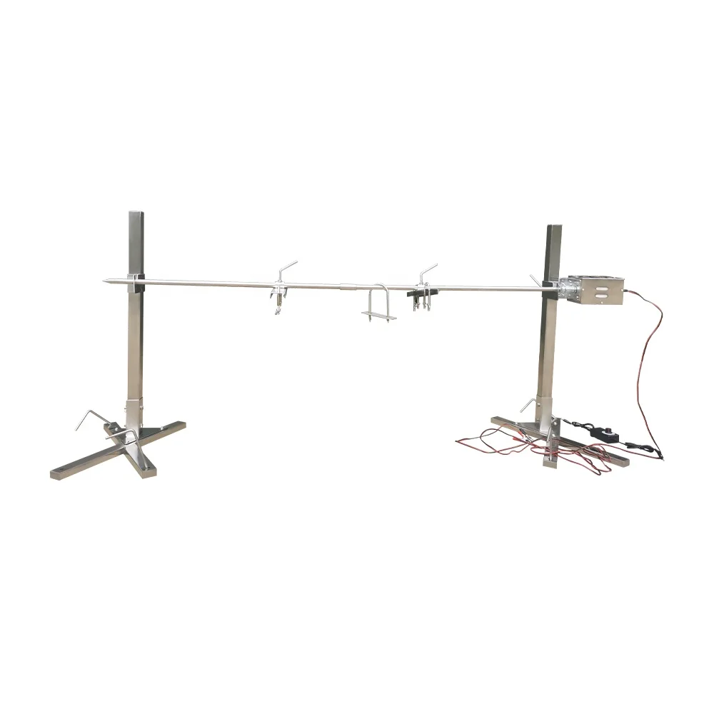 Electric BBQ Rotisserie Stand System for Camping & Parties