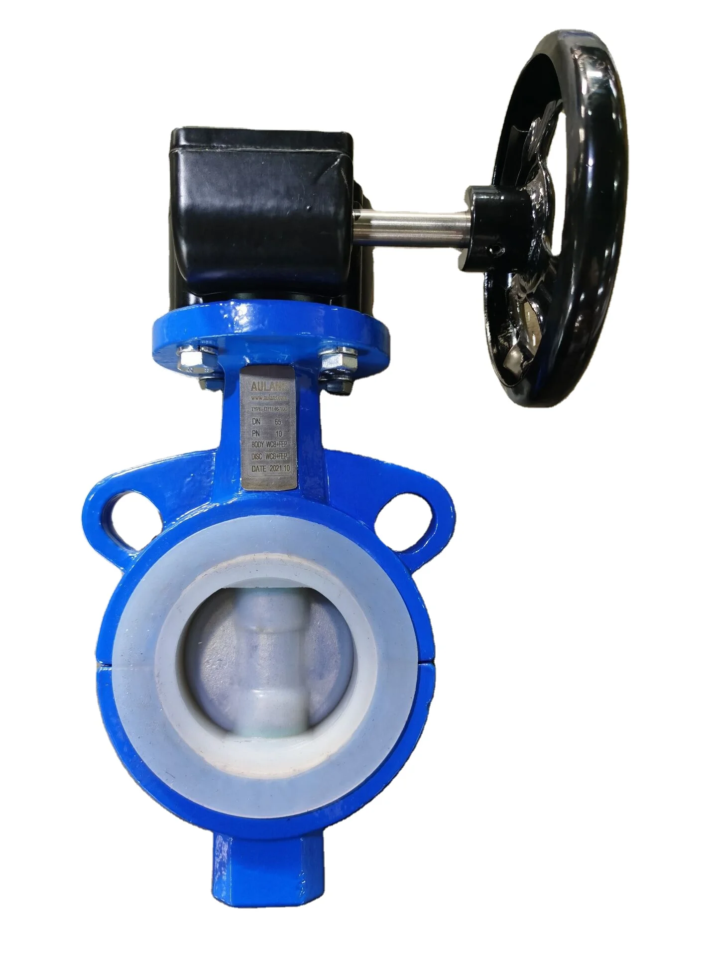 Stainless Steel 316 Ansi 150 Pn16 Wafer End Type Full Ptfe Fluorine ...