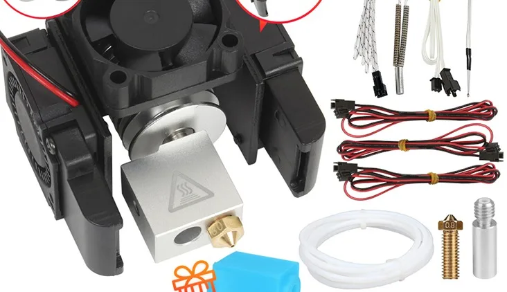 3dsway E3d V6 Volcano All Metal Hotend Kit 12v 24v Bowden Direct 0.4/1 ...