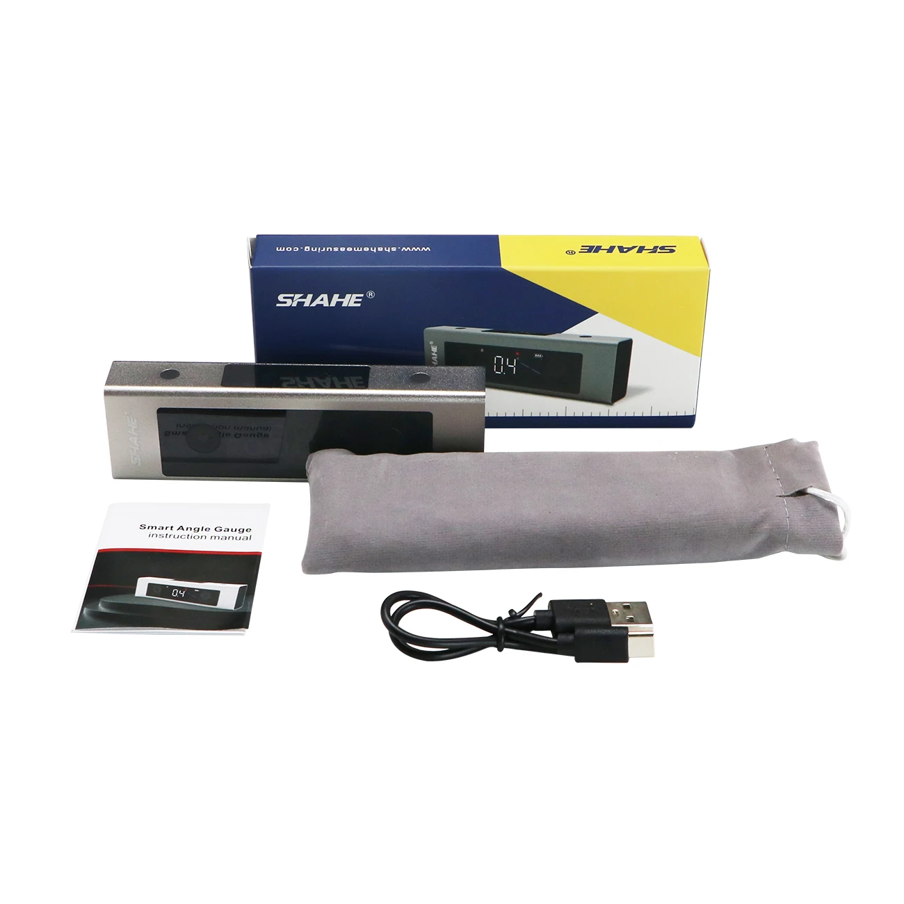 SHAHE Laser Protractor - Precision Angle Measurement