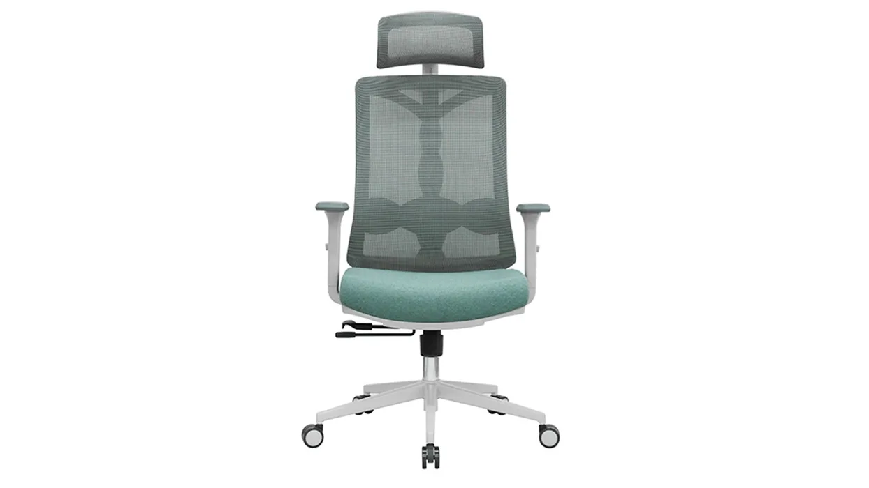 High Back Stand Up Desk Mesh Fabric Swivel Arm Office Desk Chair With ...