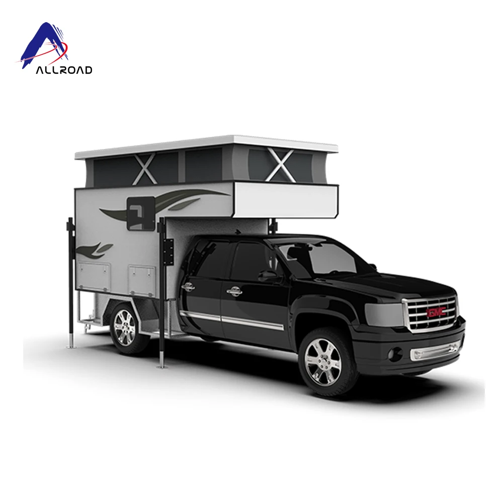Aluminum Ute Cabin Off Road Pickup Camper Caravan Pop Top Slide On ...