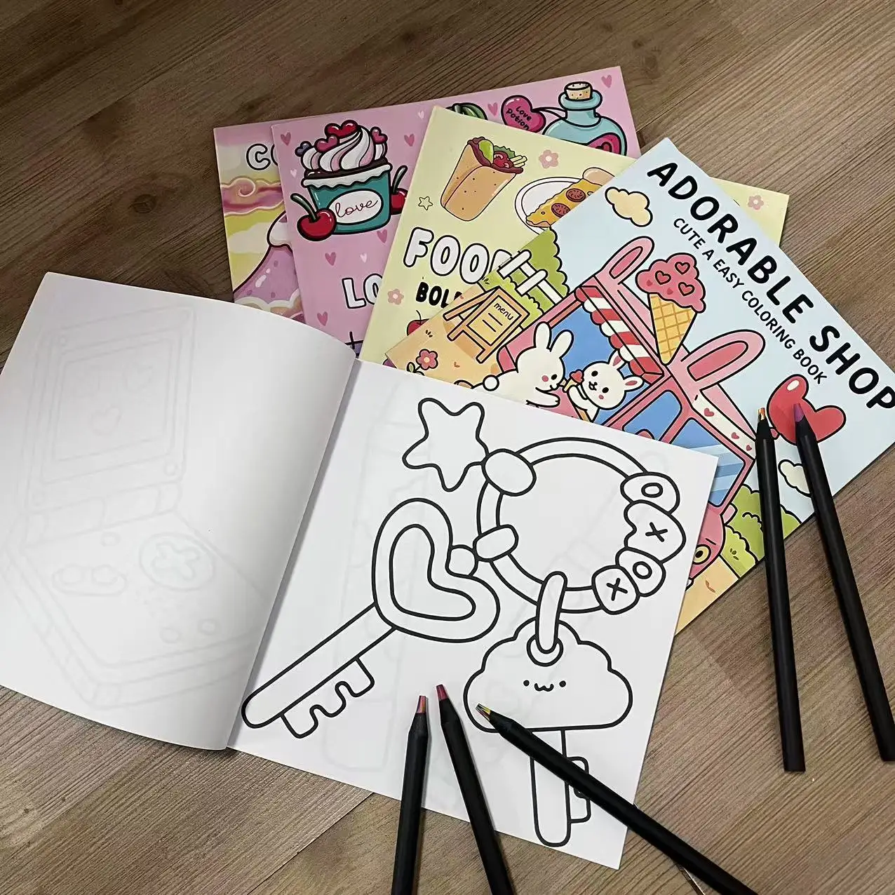 Hot Sale Children's Coloring Book Cute Series Kids Drawing Graffiti ...