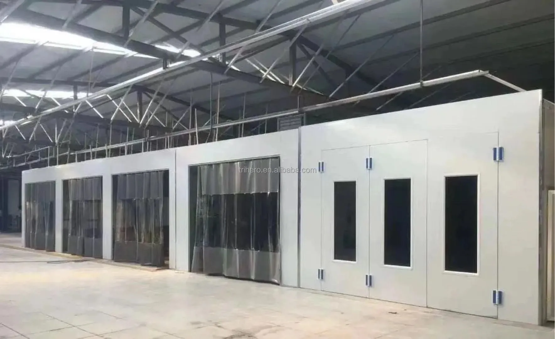 Trihero CE Car Care Equipment Vehicle Polishing Room Sanding Booth Car ...