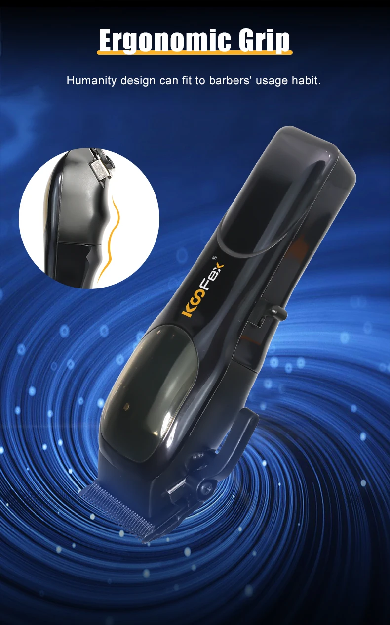 Koofex Professional 12000RPM BLDC Hair Clipper - Powerful & Versatile