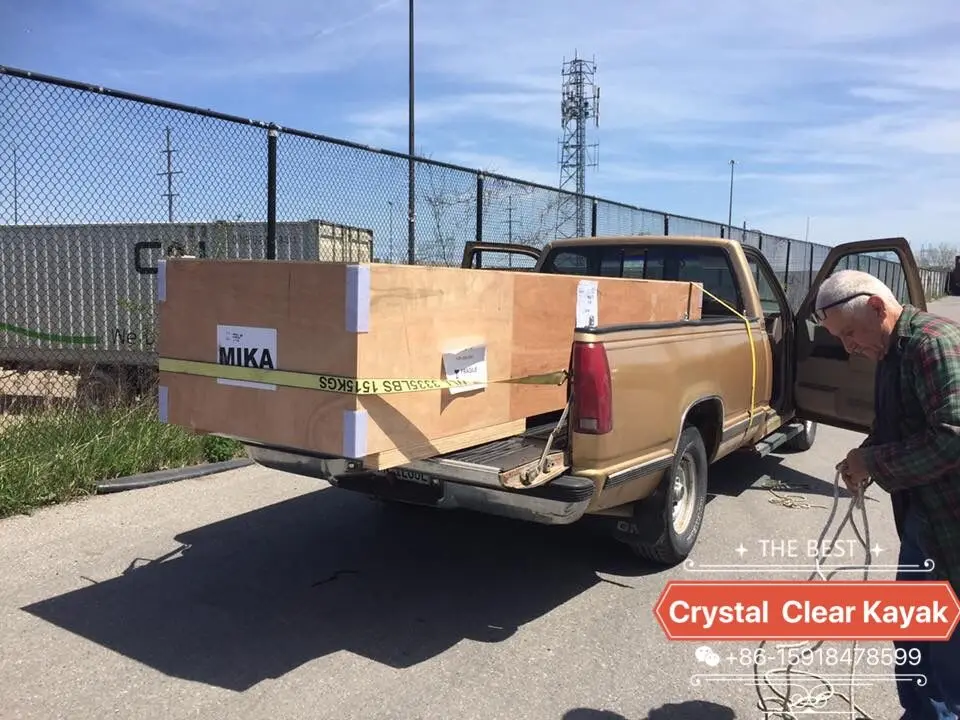 3m Crystal Transparent Sup With Clear View Window Custom Logo Led Light ...