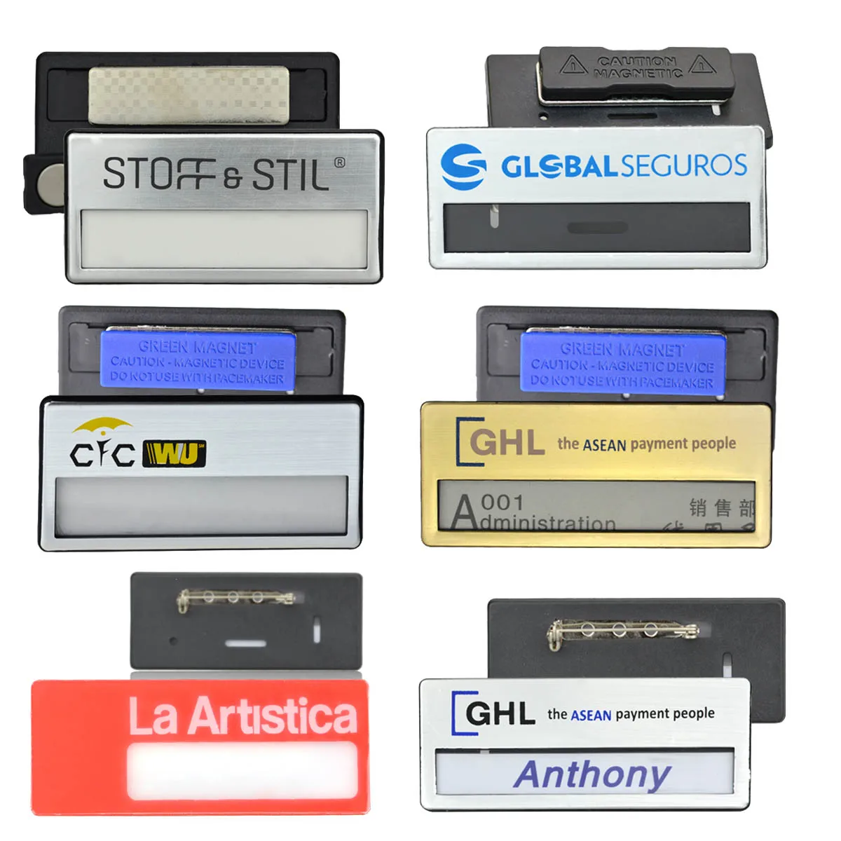 Alibaba.com: Reusable Metal Aluminum Name Plates, Printed Logo Name ...