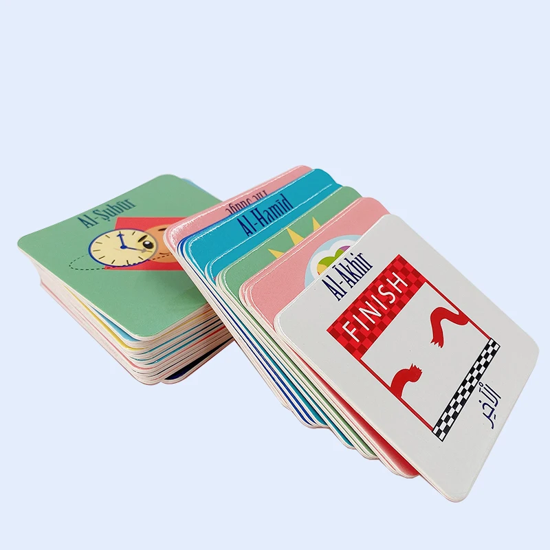 2024 Children Learning Card Set Custom Printing Education Paper Cards ...