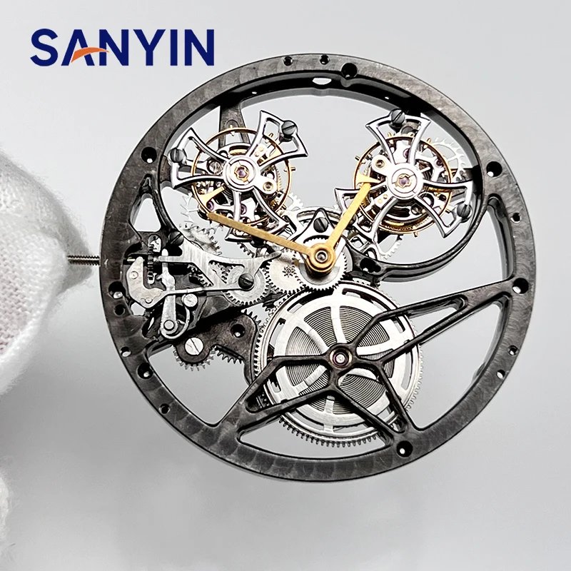 SANYIN OEM Double Tourbillon Movement - Customizable Watches