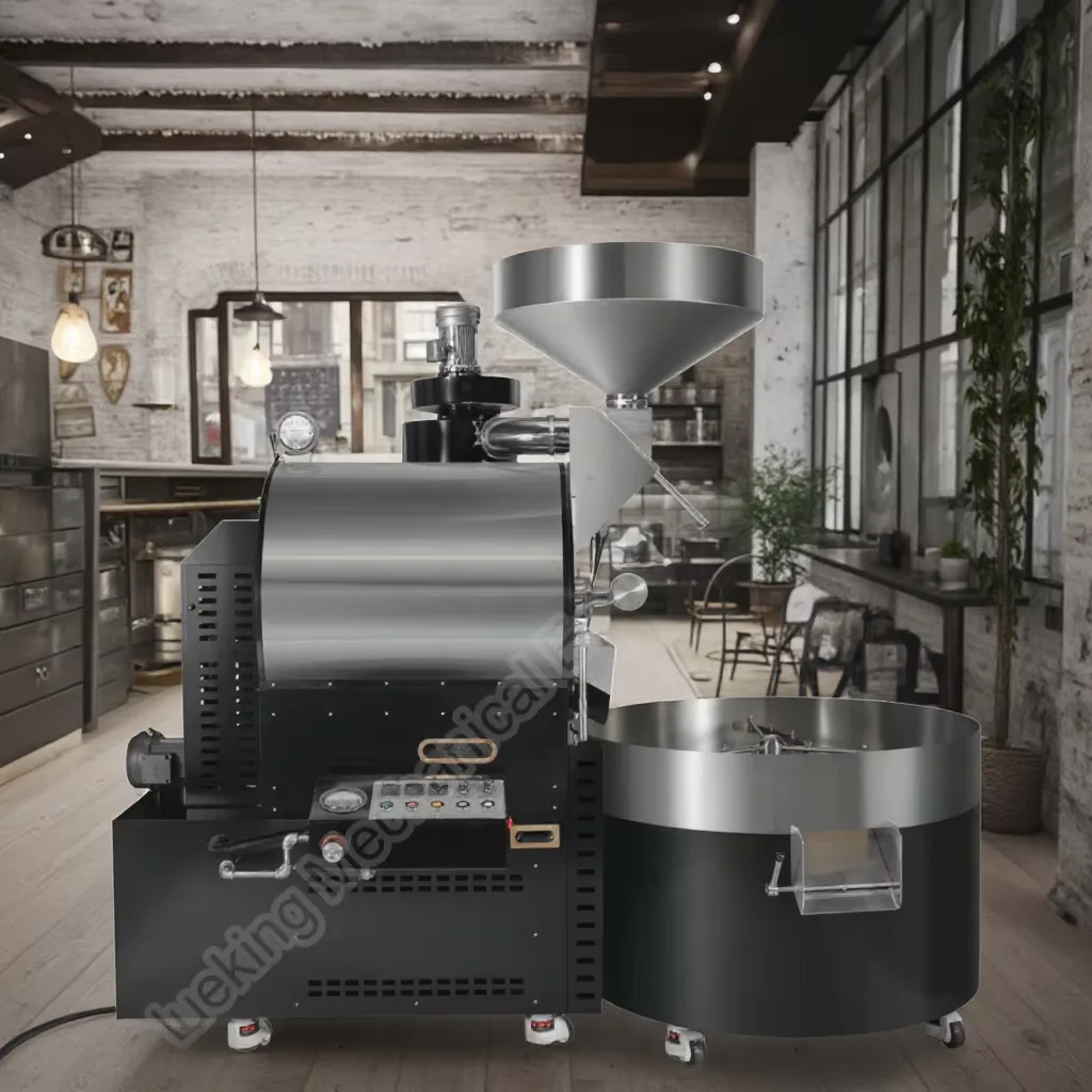 30kg Gas Coffee Roaster coffee roaster for automatic Hot Air Coffee ...