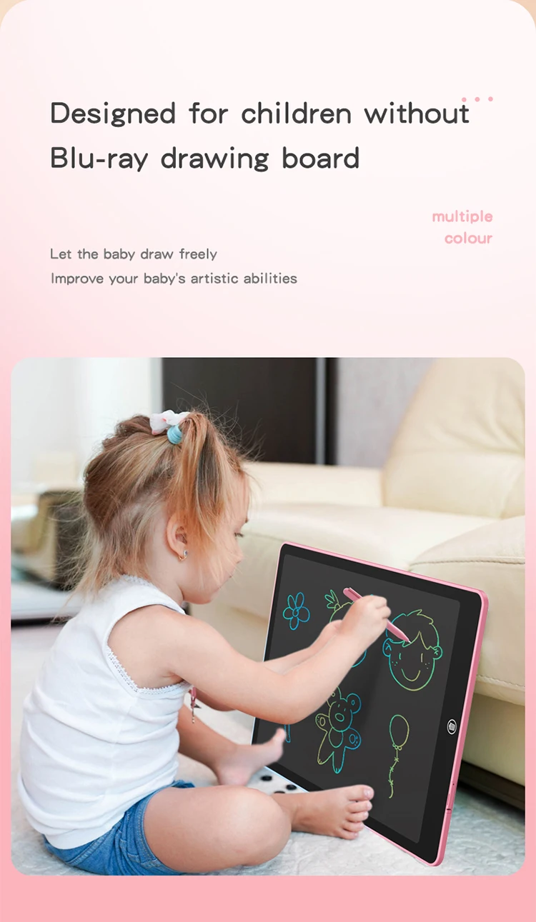 12 Inch Educational Toys For Kids Children Drawing Board Electronic ...