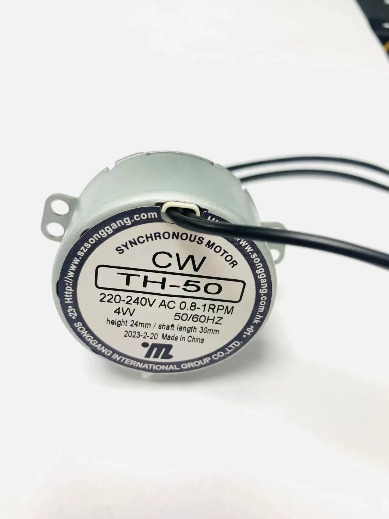 220-240v Ac Synchronous Motor 49tyj Th-50 4w 0.8-1rpm Motor For ...