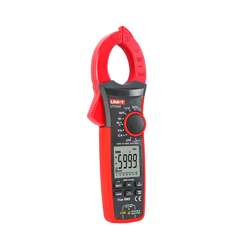 Uni-t Ut206b Digital Clamp Meter - Buy High Precision Clamp Meter ac ...