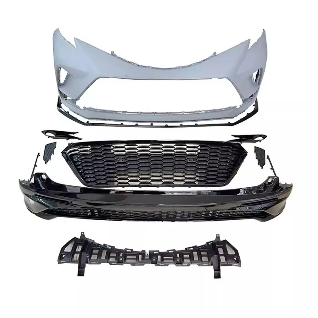 For Toyota Sienna Xes Sport Style 2021 2022 Modified Front Rear Bumper ...