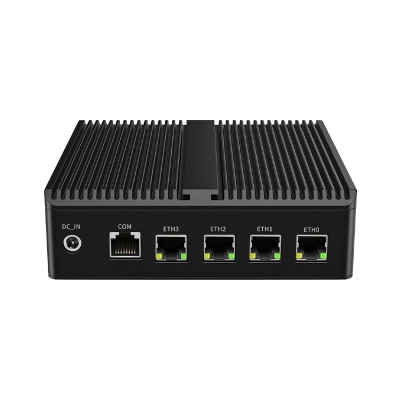 2025 New Cpu Oem Fanless 4 * 2.5G Gigabit 4 Lan Ports Soft Router 16G ...