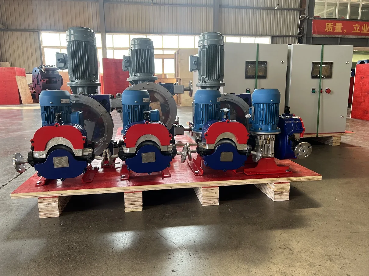 Peristaltic Hose Pumps for Food & Beverage Industry Such As Yeast ...