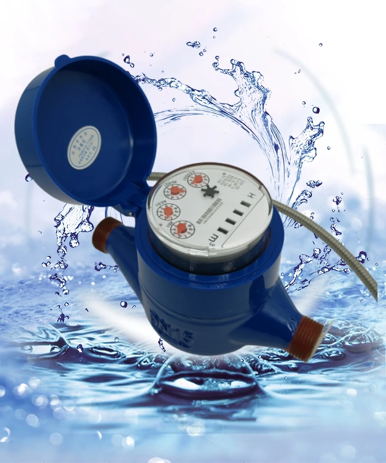 Multi-jet Dry Type Rs485 Digital Remote Reading Dn20 Water Meter - Buy ...