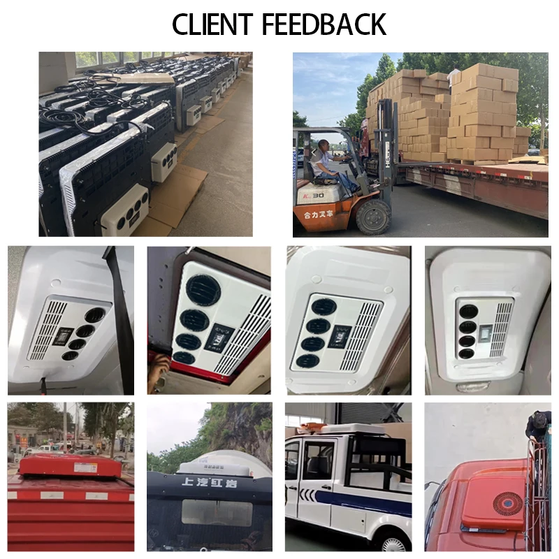 Battery Powered Rooftop Electric Apu Cooler Ac Cabin Sleeper Dc 12v 24v ...