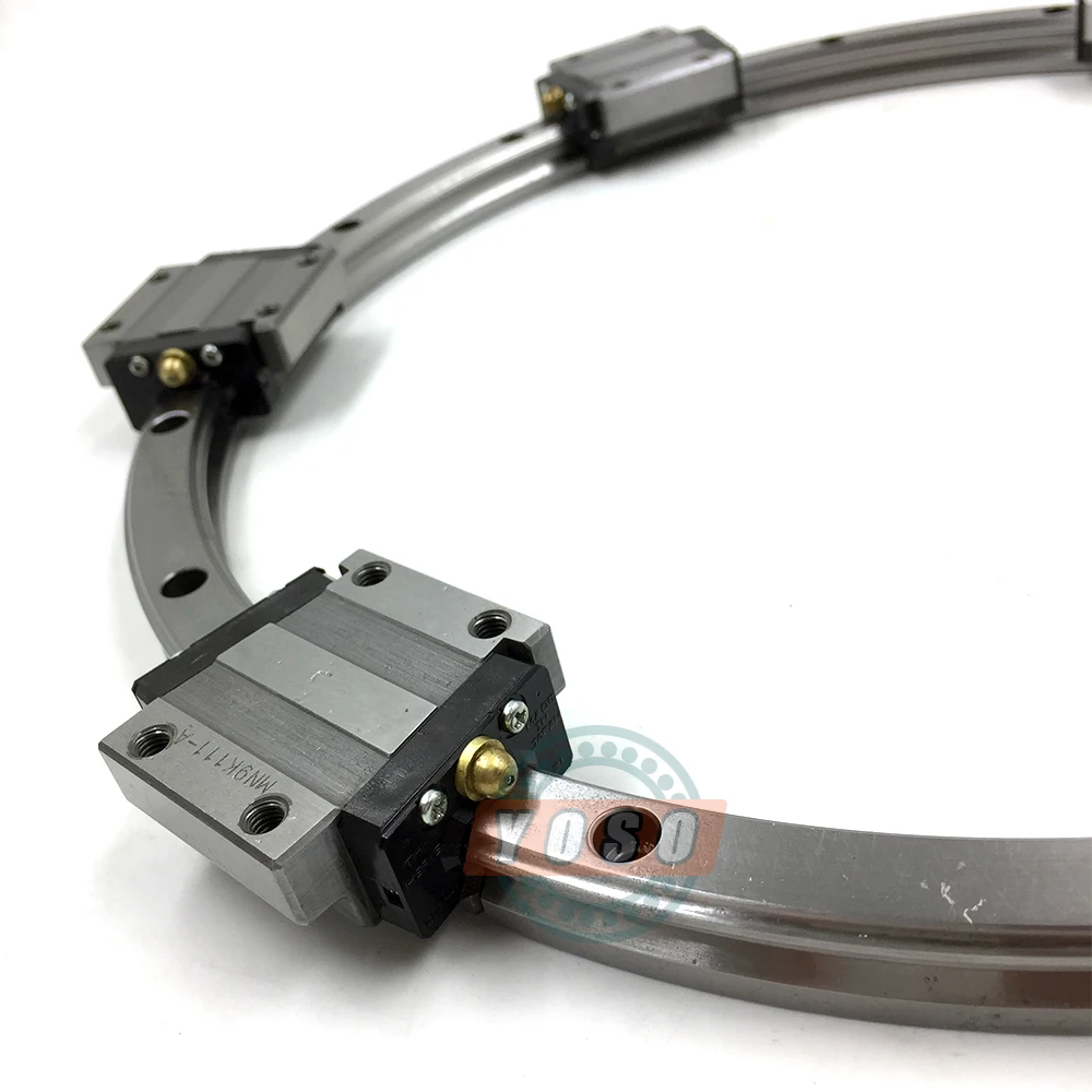 Arc Linear Guide Rail Slide Block Circle Linear Guideways Hcr15 A+60 ...