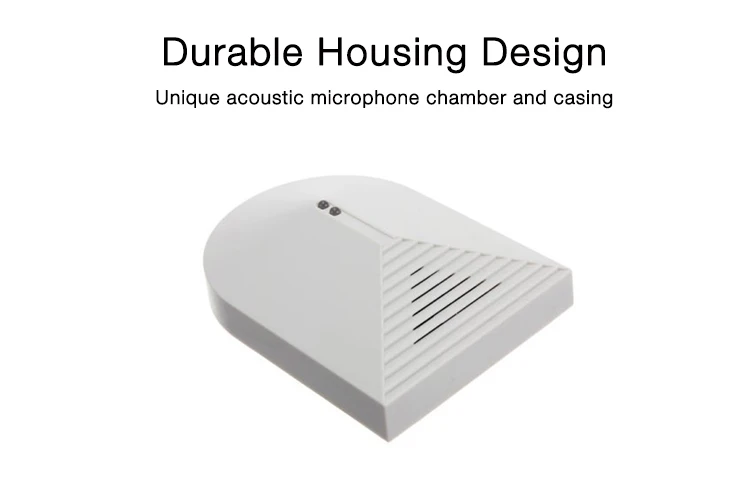 Wired Glass Break Detector - Secure Your Home Efficiently