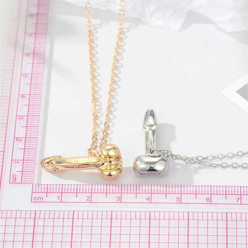 Original Genital Pendant Necklaces for Men - Sexy Jewelry