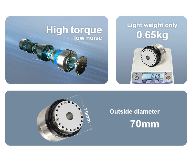Compact Small Robot Joint Module - TNSMITH TD-60-70-PRO-100
