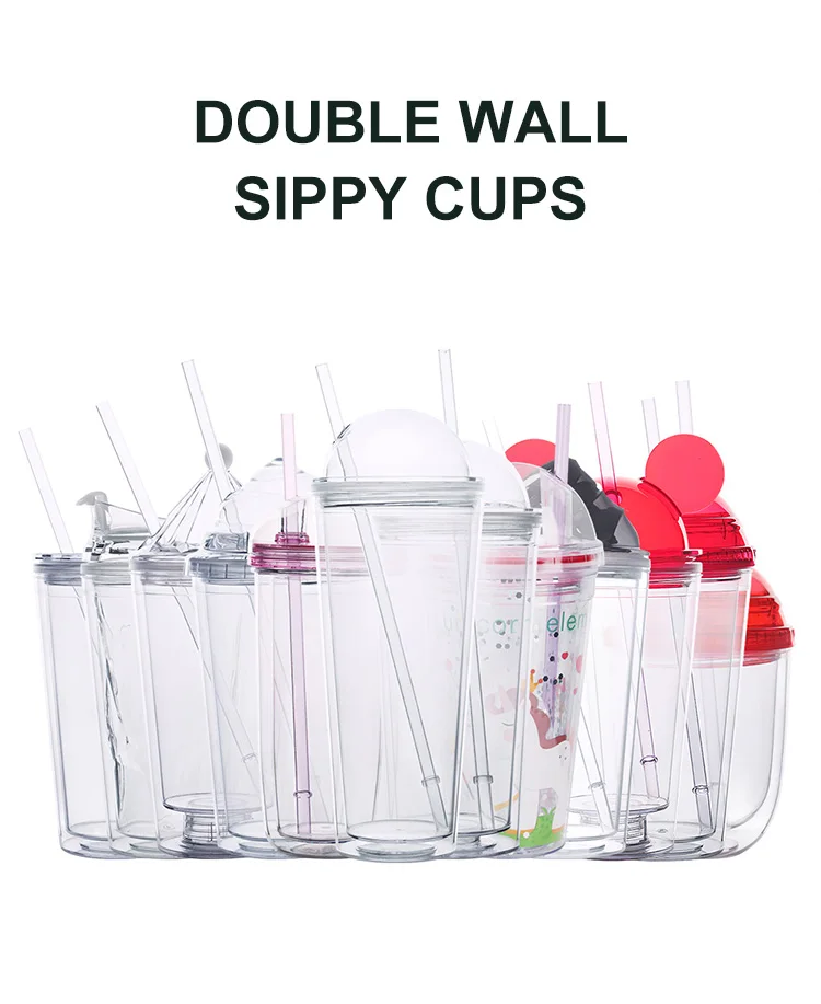 Reusable Transparent Custom Print Plastic Smoothie Ice Coffee Milkshake ...